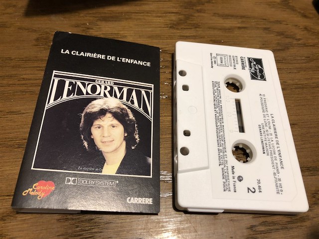 Gérard Lenorman ‎– La Clairière De L`Enfance