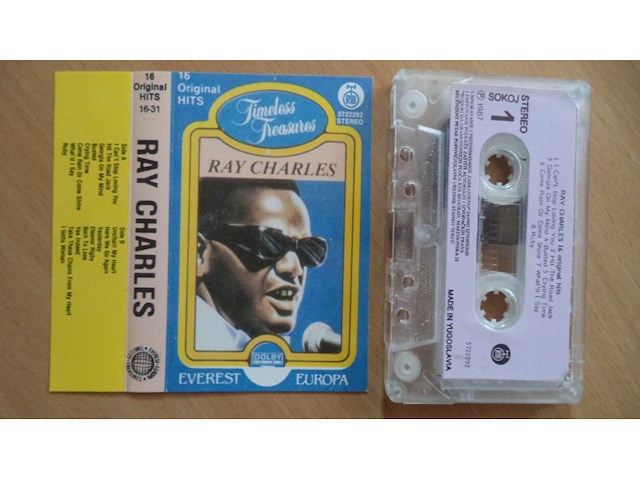 Ray Charles ‎– 16 Original Hits NOVA KASETA