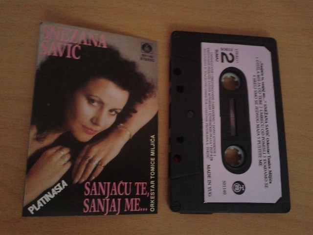 Kaseta -  Snežana Savić ‎– Sanjaću Te, Sanjaj Me...