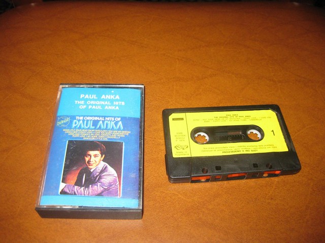 Paul Anka ‎– The Original Hits Of Paul Anka