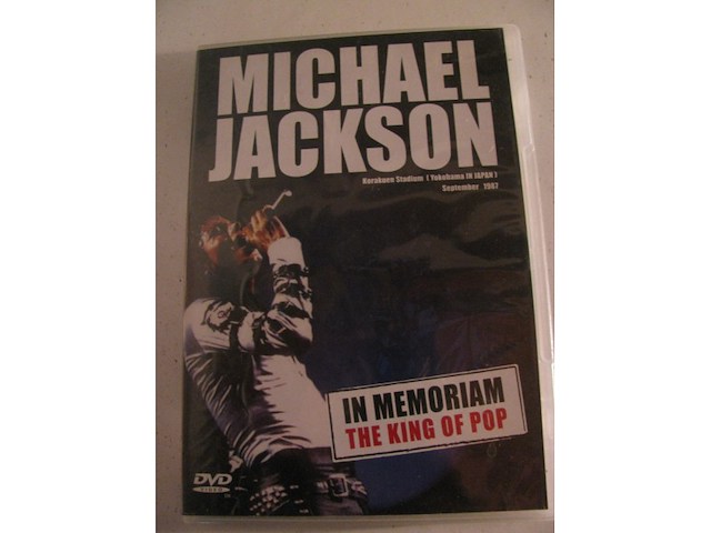 Michael Jackson ‎– In Memoriam The King Of Pop / DVD