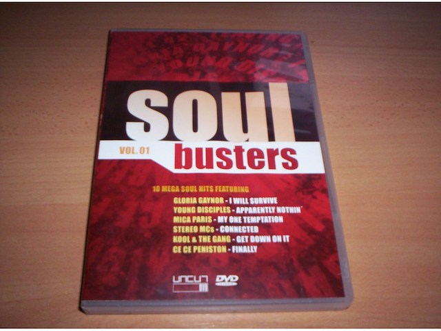 DVD Various ‎– Soulbusters Vol. 01