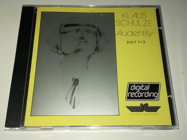 Klaus Schulze ‎– Audentity Part 1+3 (CD)