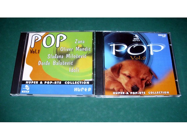 Various ‎– Pop - Vol. 1 + 2