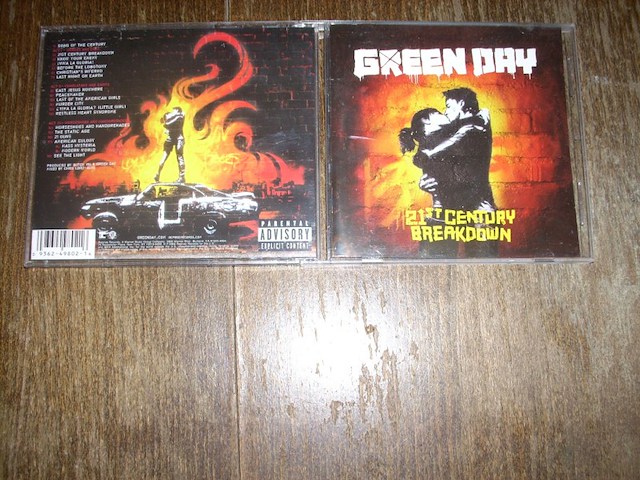 Green Day ‎– 21st Century Breakdown CD Reprise EU 2009.