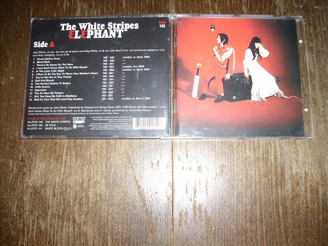 The White Stripes ‎– Elephant CD XL Scandinavia 2003.