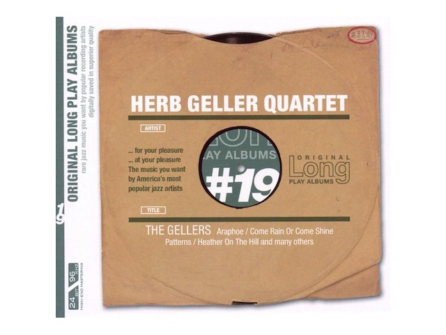 Herb Geller Quartet ‎– The Gellers