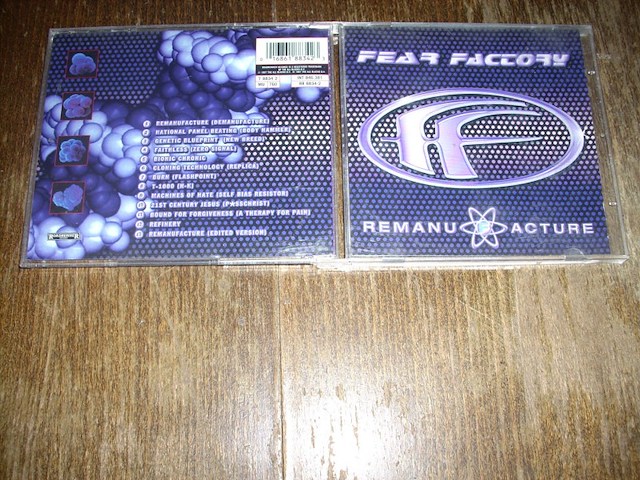 Fear Factory ‎– Remanufacture (Cloning Technology) CD