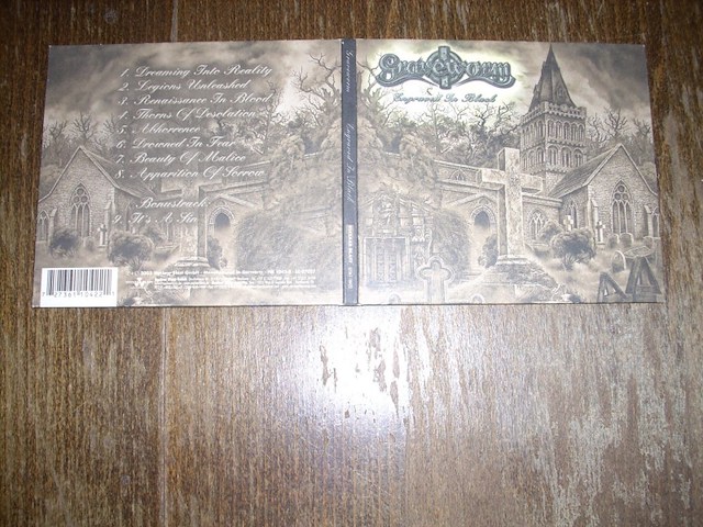 Graveworm ‎– Engraved In Black CD Digipak Germany 2000.