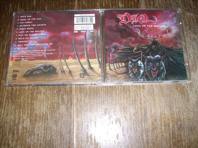 Dio ‎– Lock Up The Wolves CD Vertigo Germany 1990.