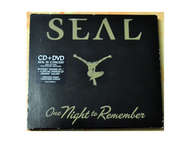 Seal ‎– One Night To Remember (CD + DVD)