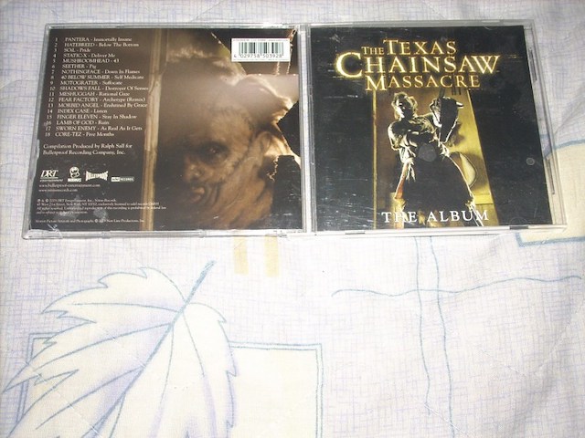 Various ‎– The Texas Chainsaw Massacre - The Album CD