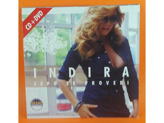 Indira* ‎– Lepo Se Provedi, CD + DVD