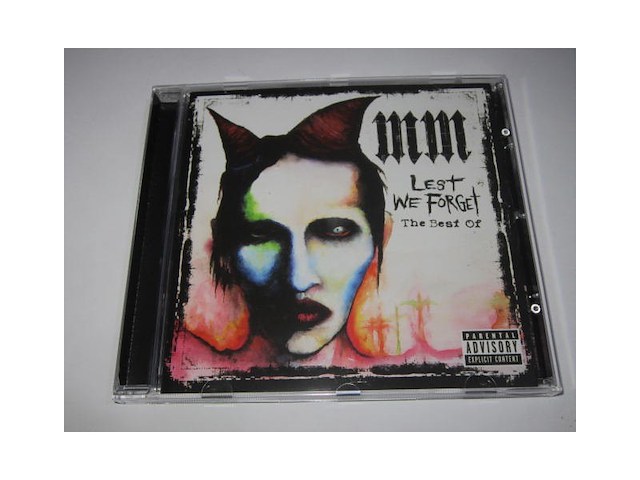 Marilyn Manson ‎– Lest We Forget - The Best Of (CD)