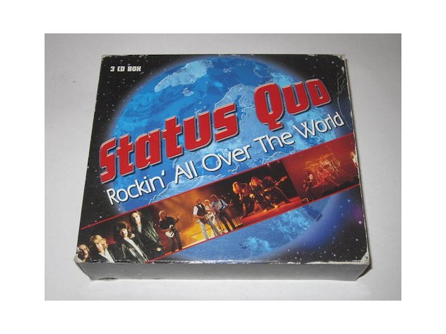 Status Quo ‎– Rockin` All Over The World (3CD), UK