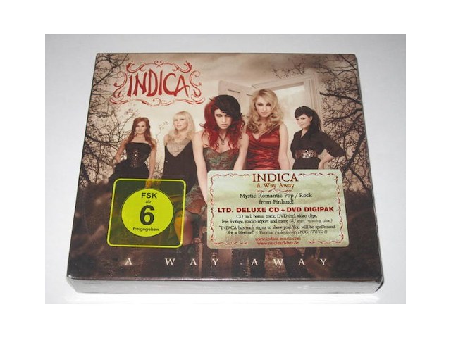 Indica ‎– A Way Away (CD+DVD)