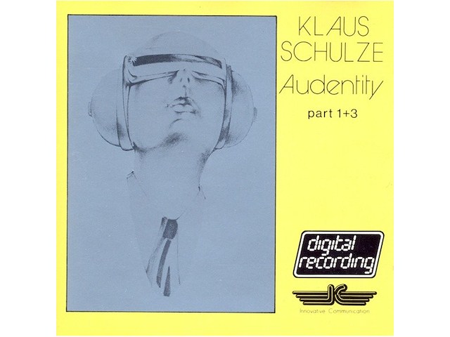 Klaus Schulze ‎– Audentity Part 1+3 (CD)