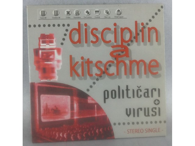 Disciplin A Kitschme ‎– Političari + Virusi, CD