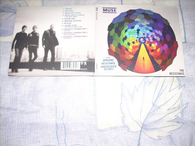 Muse ‎– The Resistance CD Warner EU 2009.
