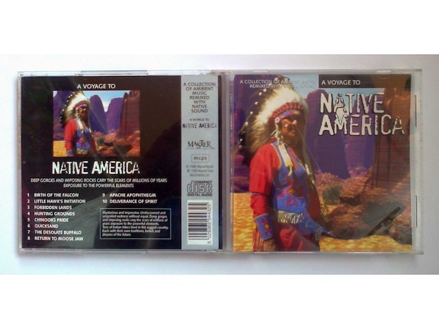 YESKIM ‎– A Voyage To Native America (CD) Made Holland