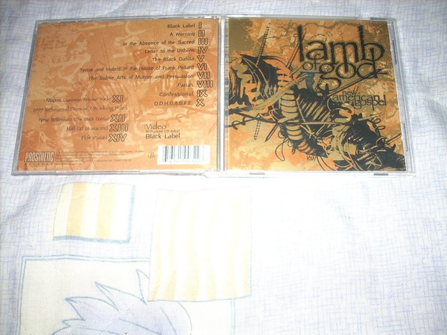 Lamb Of God ‎– New American Gospel CD Enhanced