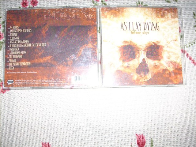 As I Lay Dying ‎– Frail Words Collapse CD