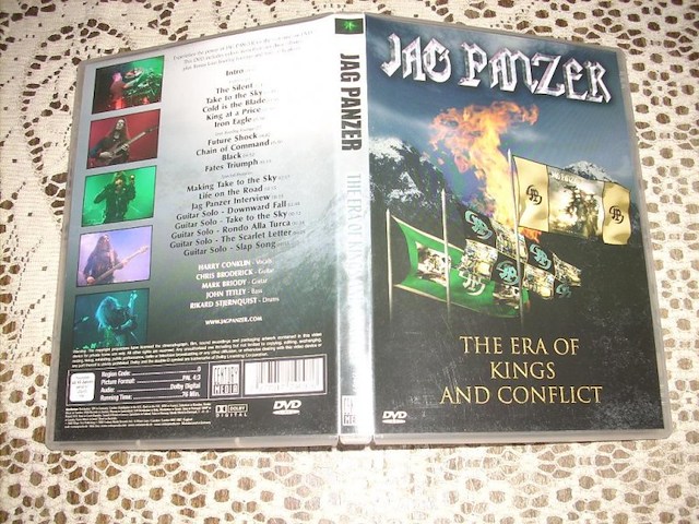 Jag Panzer ‎– The Era of Kings and Conflict DVD