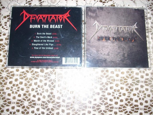 Devastator ‎– Burn The Beast CD EP