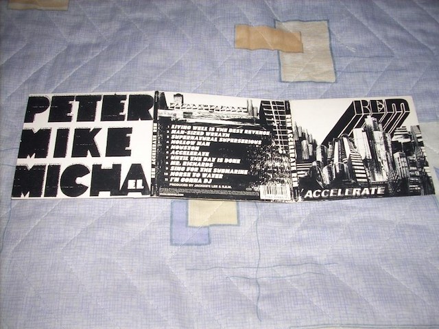 R.E.M. ‎– Accelerate CD cardbox gatefold