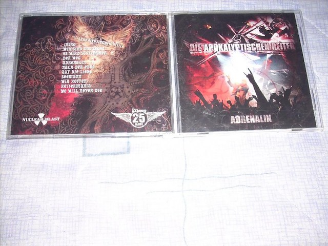 Die Apokalyptischen Reiter ‎– Adrenalin CD