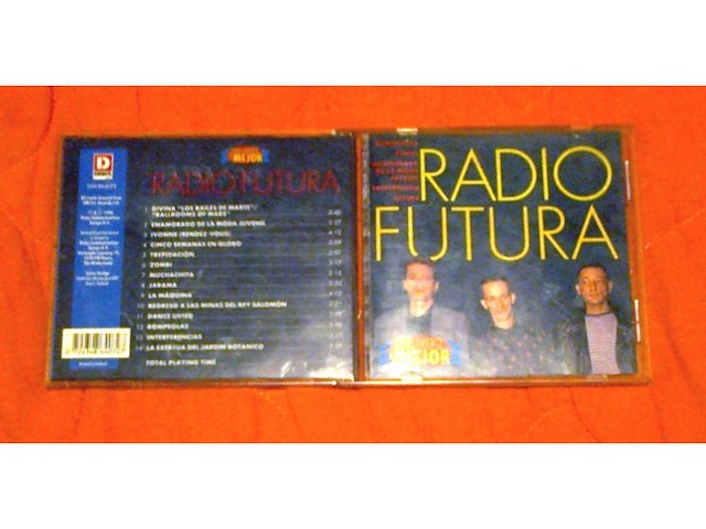 RADIO FUTURA ‎– Simplemente Lo Mejor (CD) Made Holland