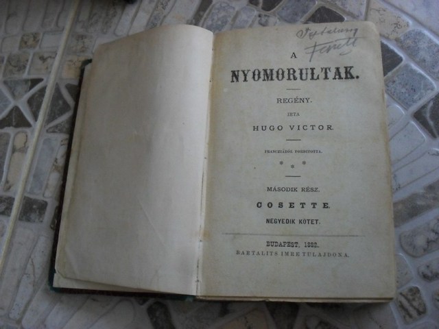 HUGO VICTOR - A NYOMORULTAK (4-6)