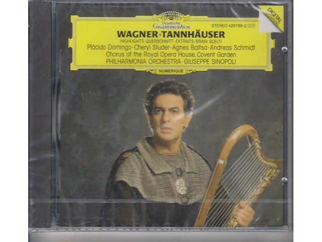 cd / WAGNER - TANNHAUSER - neraspakovano !!!!!!!!!!!!!!