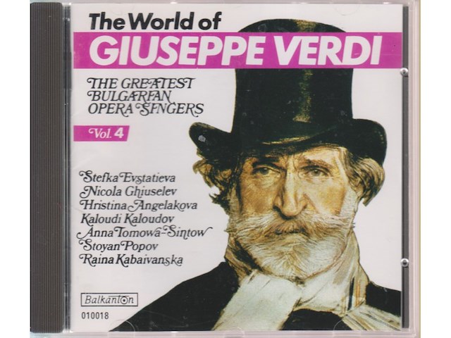 cd / VERDI The greatest bulgarian opera singers Vol. 4