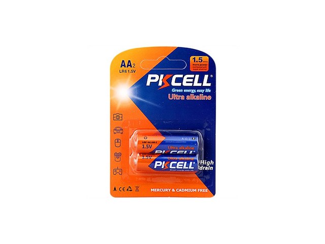 Alkalne baterije AA PKCELL 1.5V