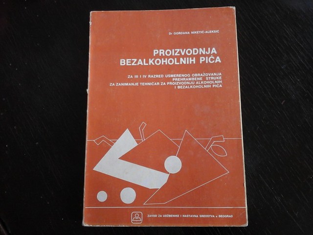 Proizvodnja bezalkoholnih pića Gordana Niketić