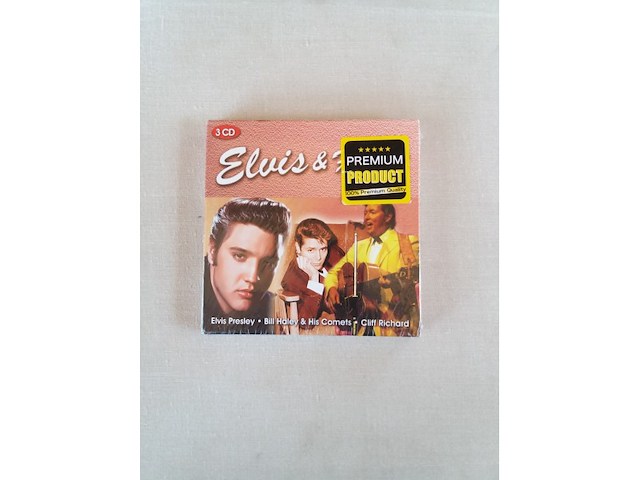 Elvis And Friends - 3 CD NOVO