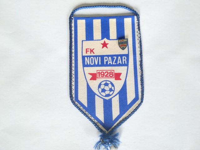 Zastavica sa znackom - FK Novi Pazar 1928