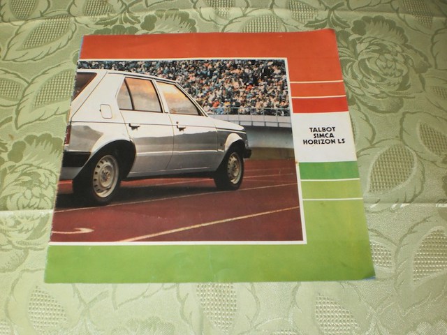 Talbot Simca Horizon LS - prospekt iz 70-ih godina