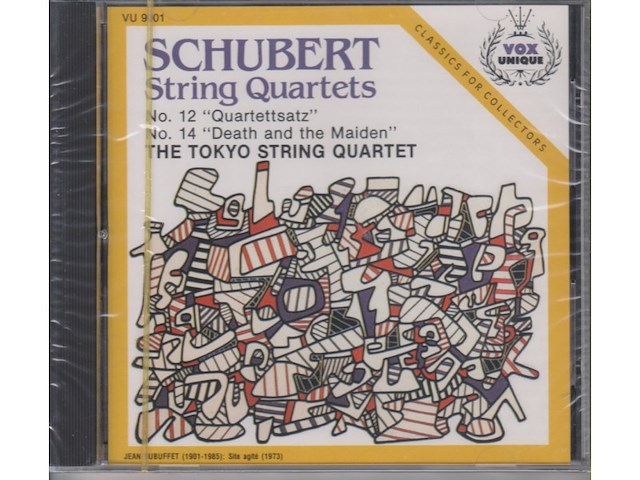 cd / SCHUBERT - String Quartets - perfektttttttttttttt
