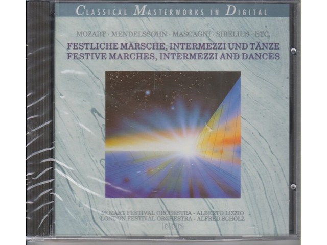 cd / MOZART + MENDELSSOHN + MASCAGNI + SIBELIUS