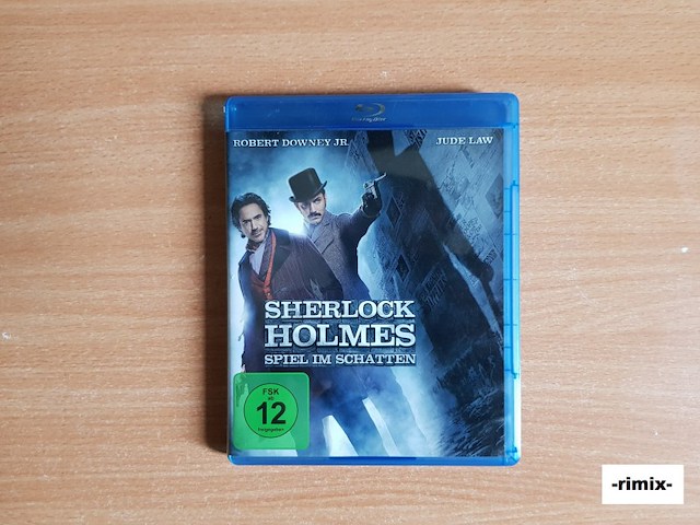 Blu ray - Sherlock Holmes a game of shadows