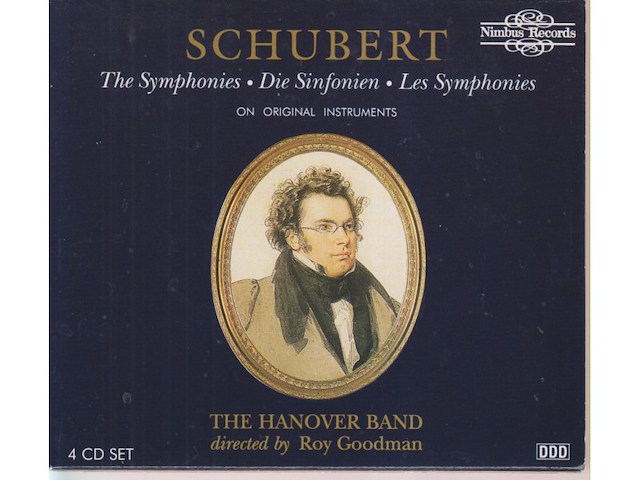 cd / Schubert - The Symphonies + 4 CD SET
