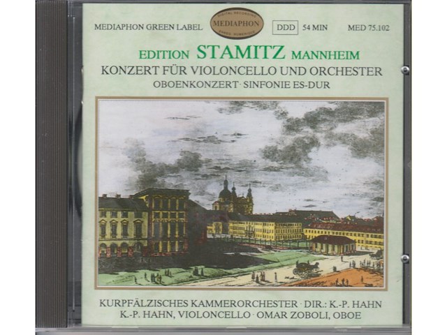 cd / Edition STAMIZ mannheim - KONZERT FUR VIOLONCELLO