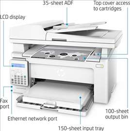 Fax HP LaserJet M130fn (G3Q59A) laserski