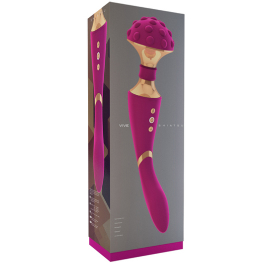 Vive shiatsu pink luksuzni intimni masažer, VIVE000021