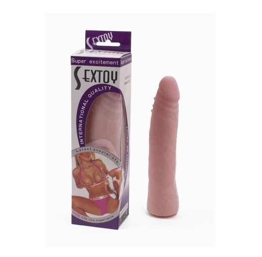 D Kft silikonski realistični dildo u boji kože, D00576