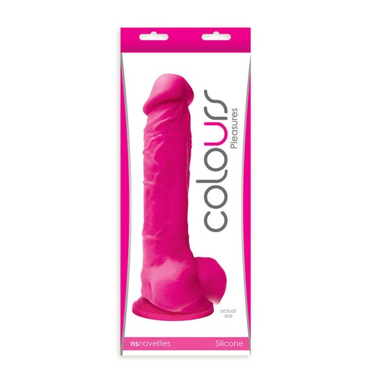 Pipedream silikonski dildo većih dimenzija roze boje, NSTOYS0078