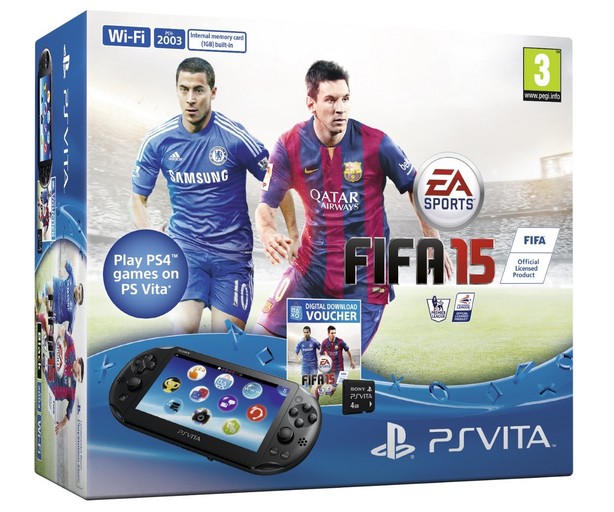 SONY konzola playstation vita WiFi + Fifa 15