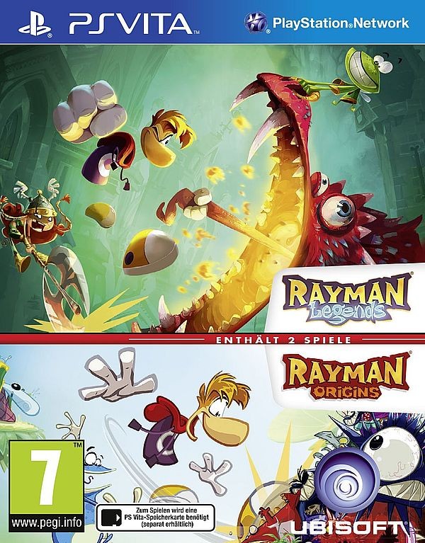 PSV Rayman Legends + Rayman Origins